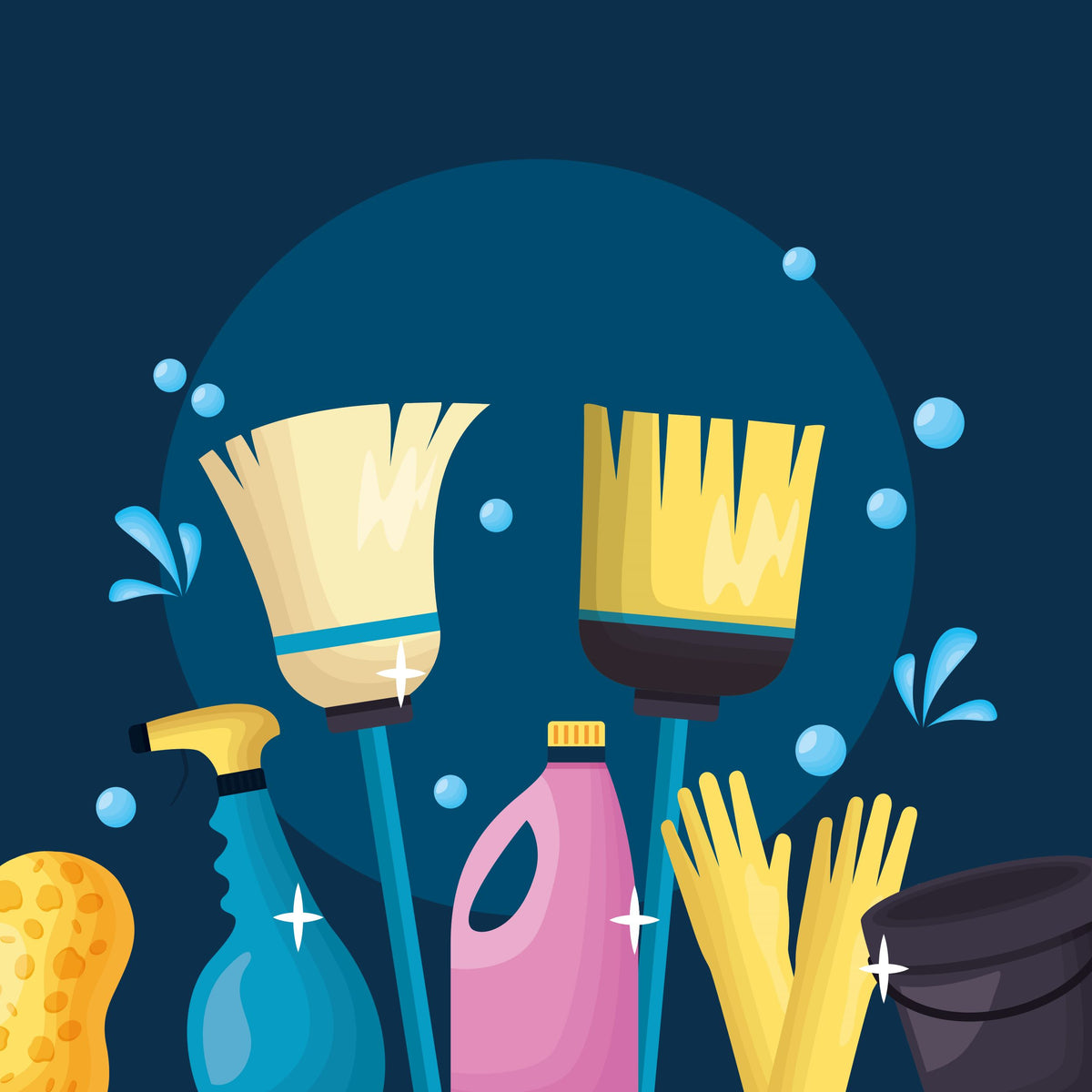 Best and Simple Way To Clean A Broom