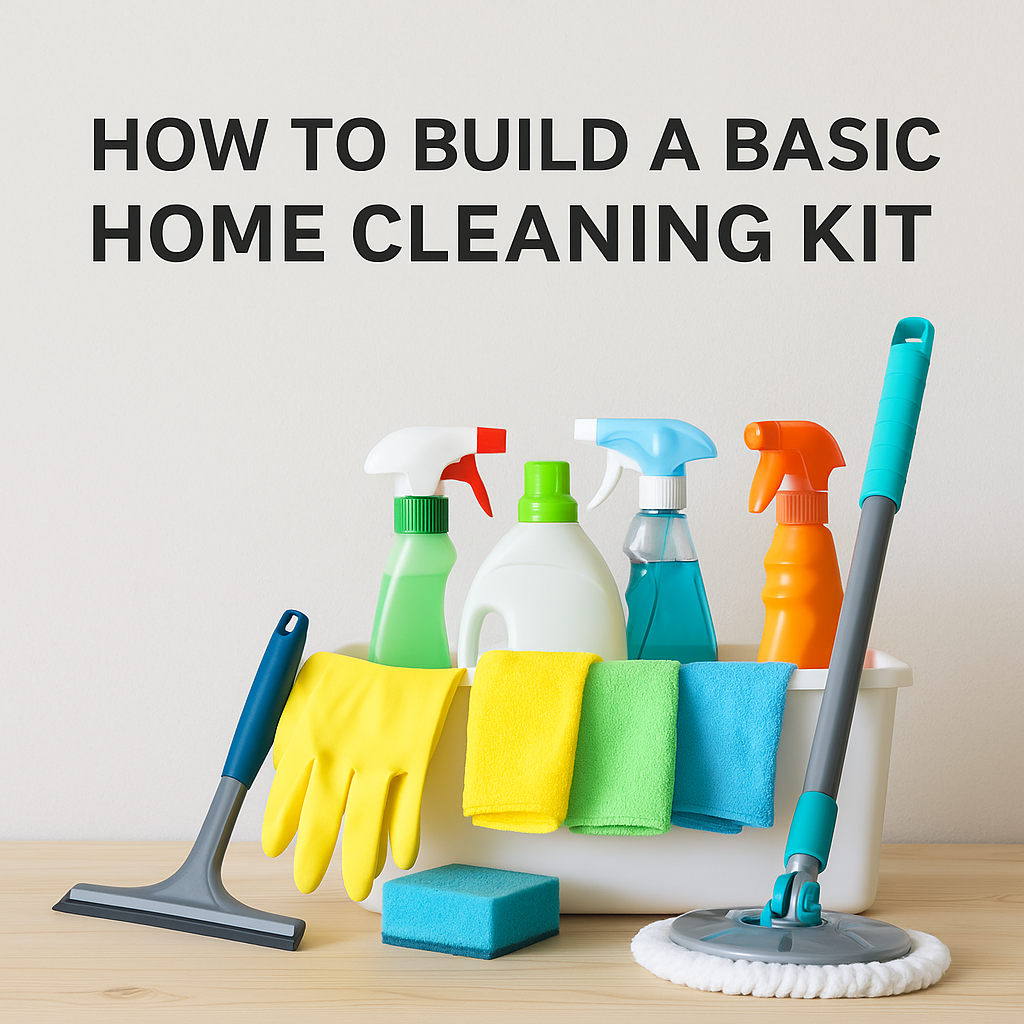 How To Build A Basic Home Cleaning Kit