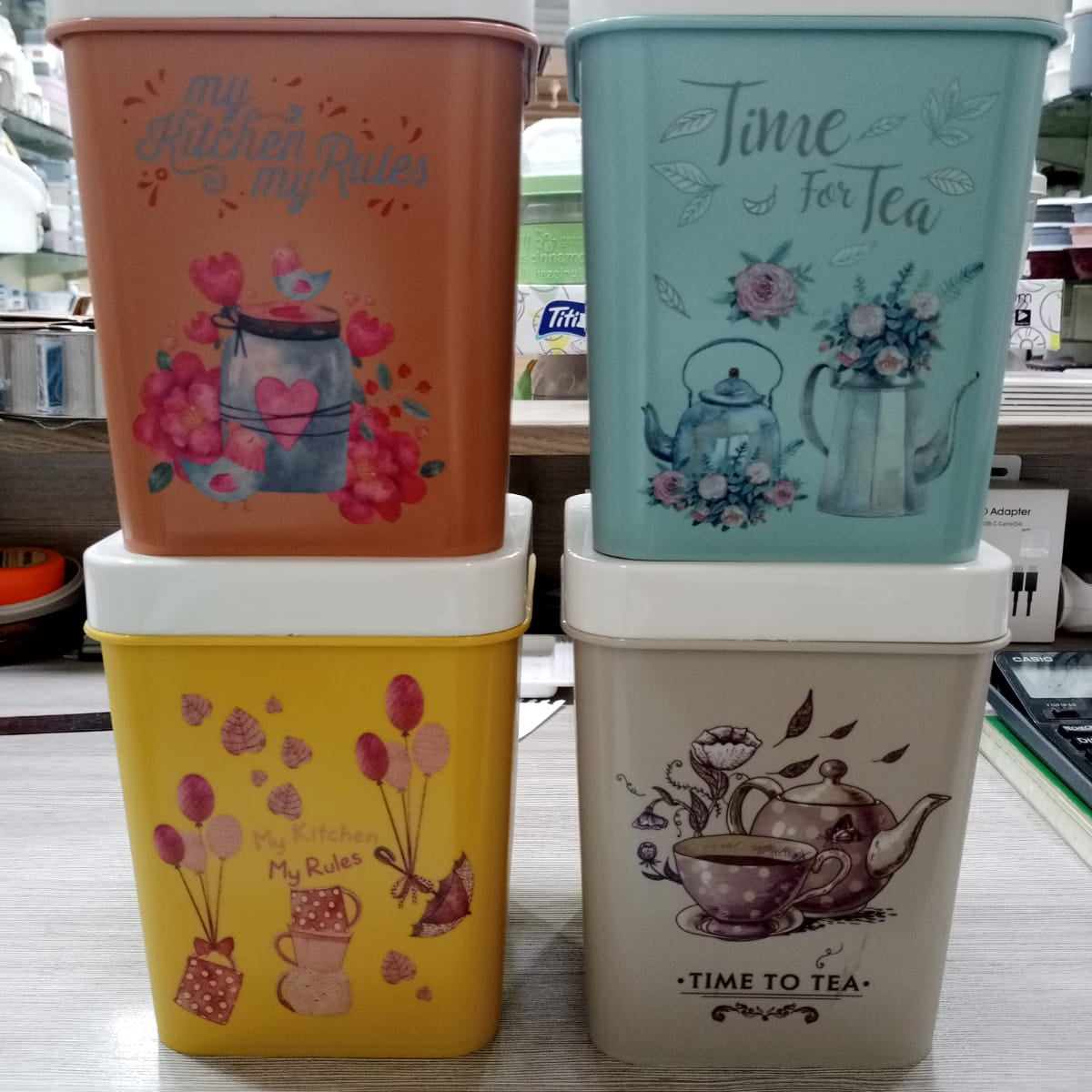 Zidello Premium Acrylic Storage Jar – Elegant and Functional Storage S